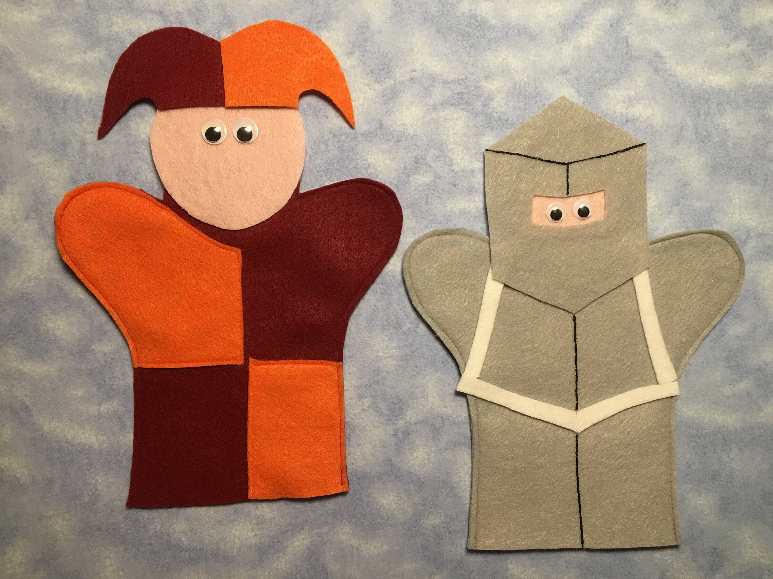 Hand Puppets -PDF Pattern-fairy Tale Characters - Etsy