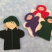 Finger Puppet Patterns -fairy Tale Characters (11) - PDF File Only - Etsy