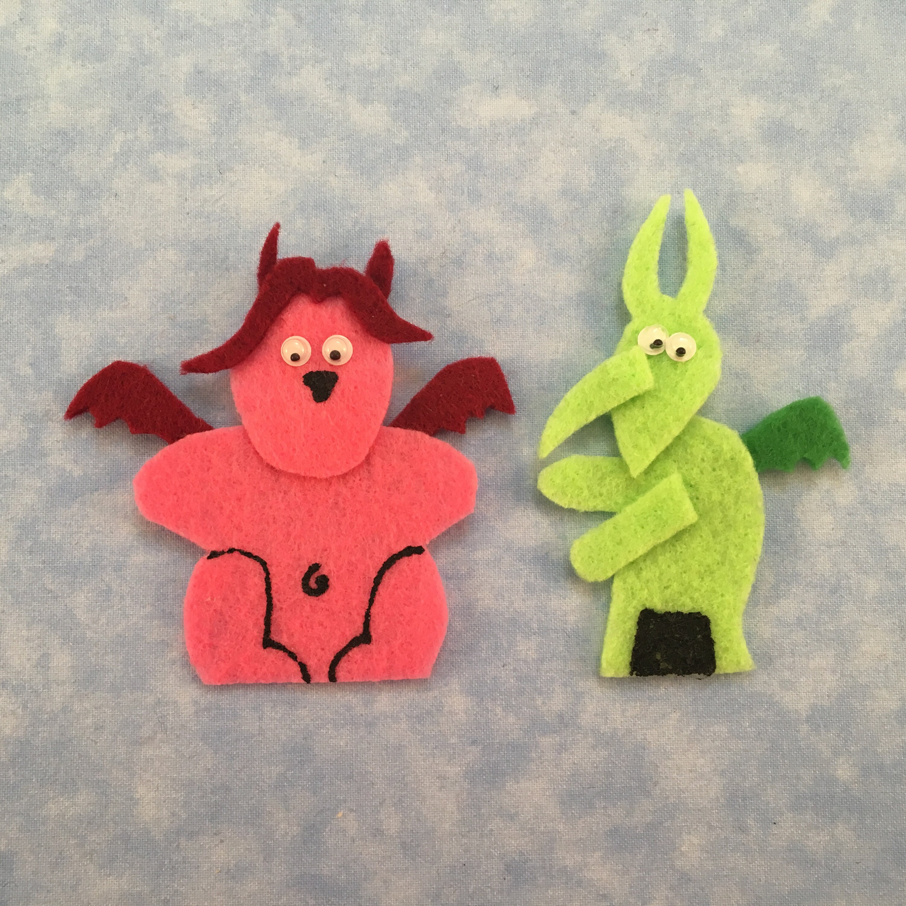 Finger Puppets-pdf FILE Hercules Characters 12 - Etsy Israel