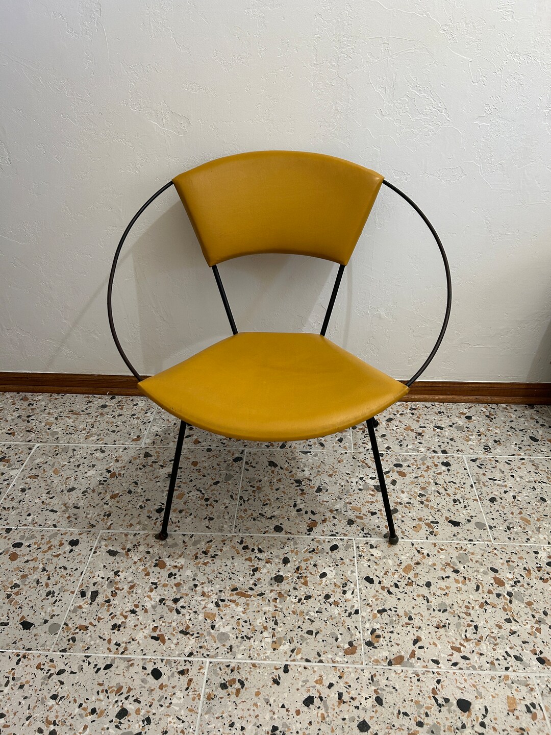 Vintage MCM Hoop Chair - Etsy