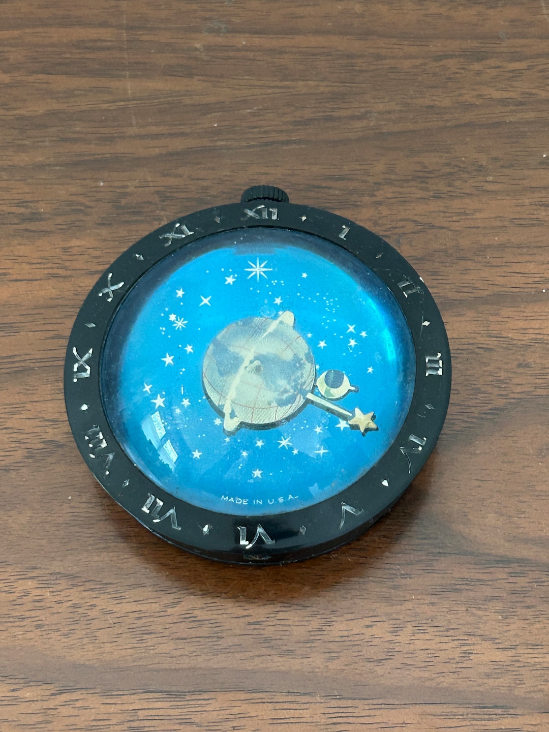 Westclox Celestial Paperweight Clock - Etsy