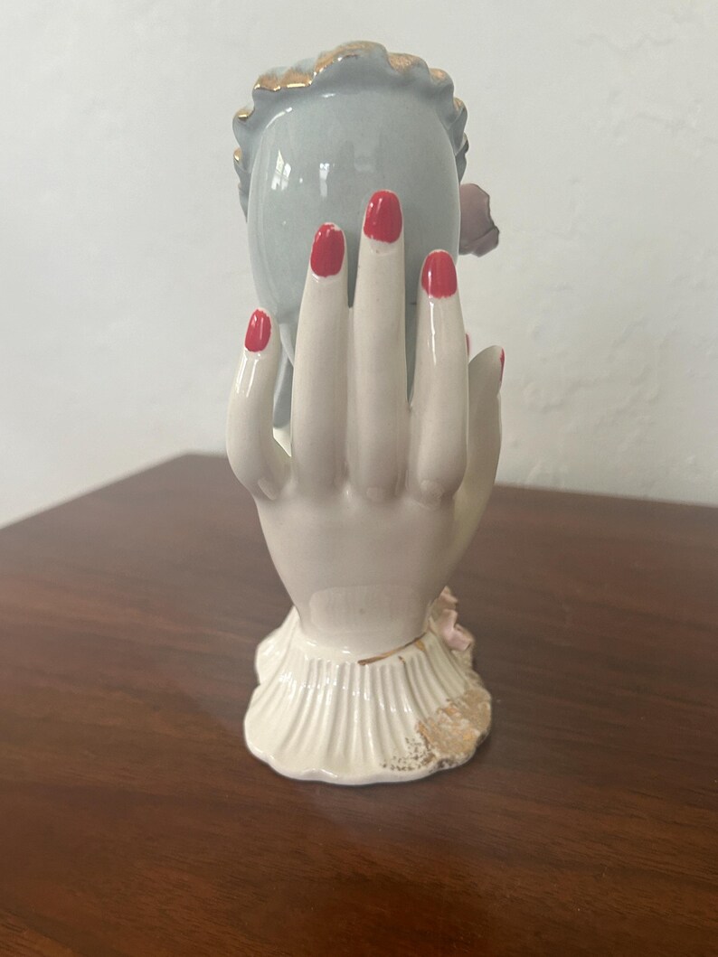 Ceramic Hand/shoe Vase - Etsy
