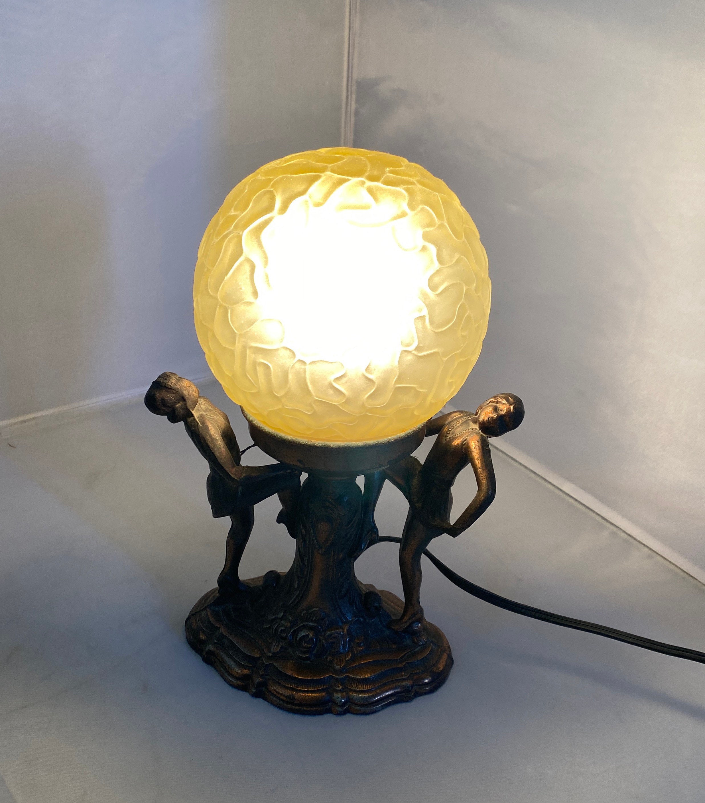 Art Deco Brain Lamp - Etsy