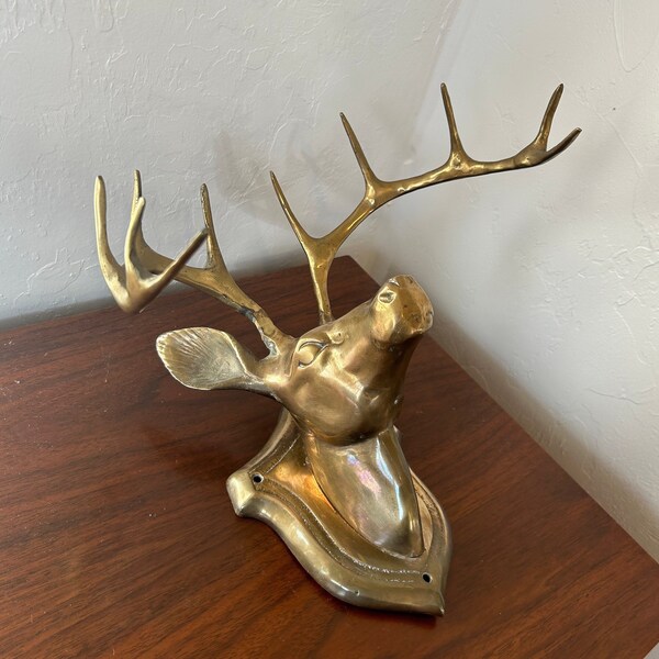 Stag Head - Etsy