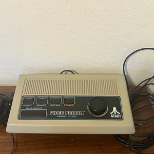 Vintage Atari Pinball Console - Etsy