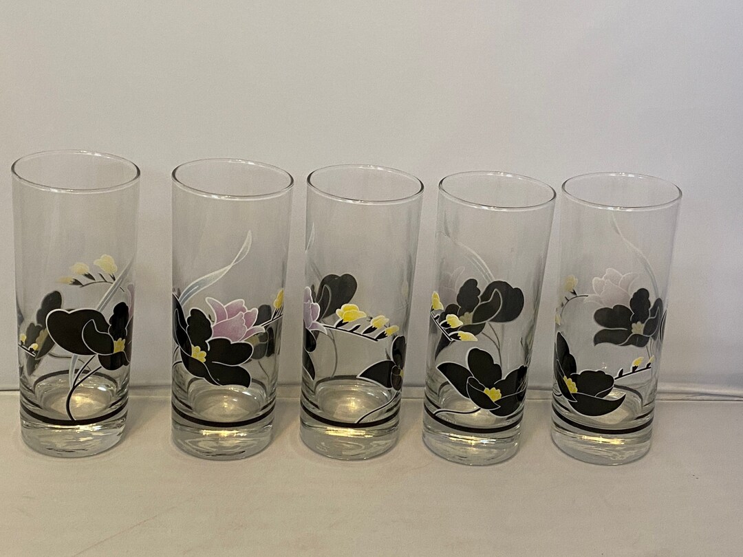 Luminarc Anais Highball Glass Set (5) - Etsy