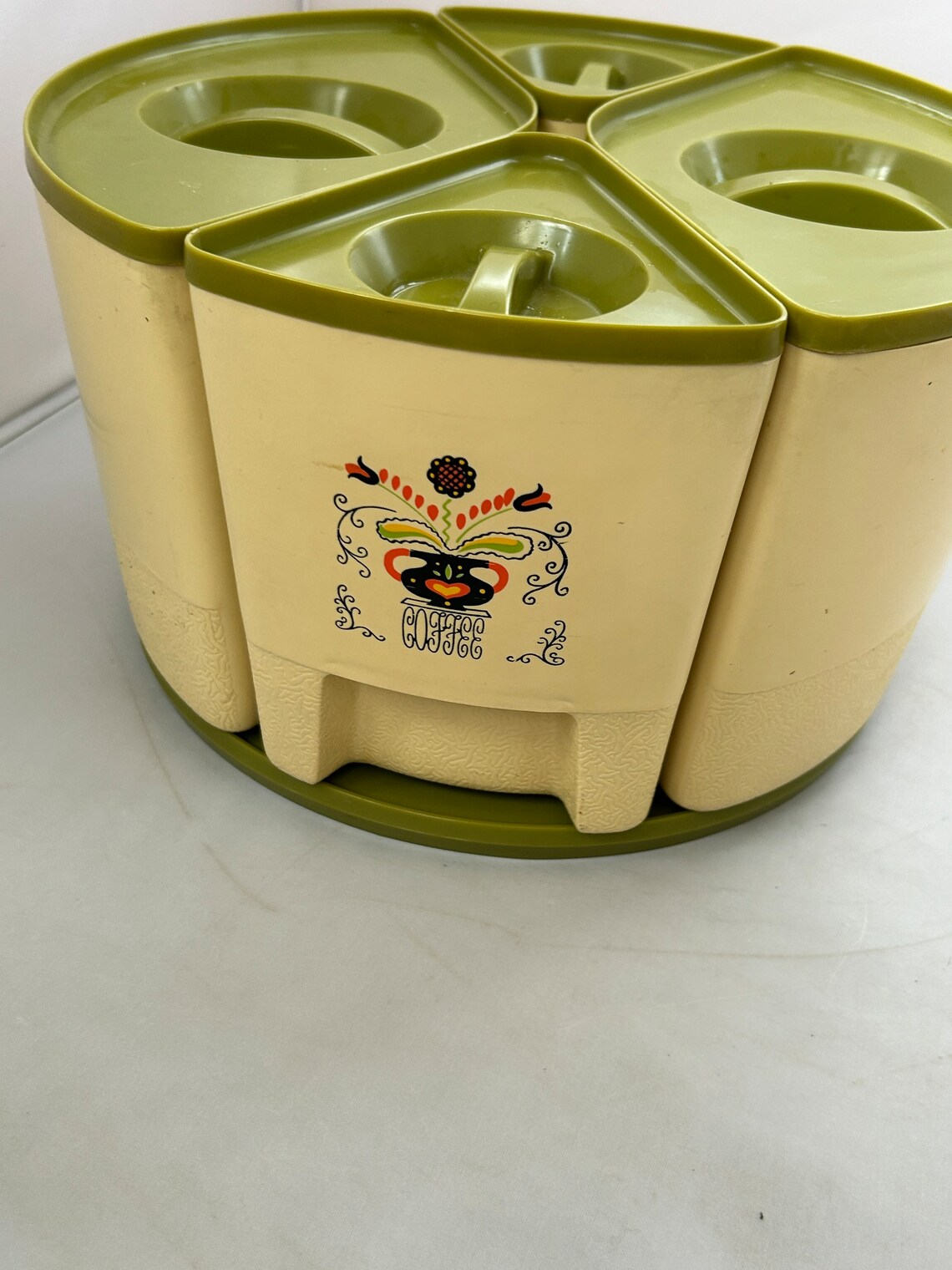 Sterilite Pennsylvania Dutch Lazy Susan Canister Set - Etsy