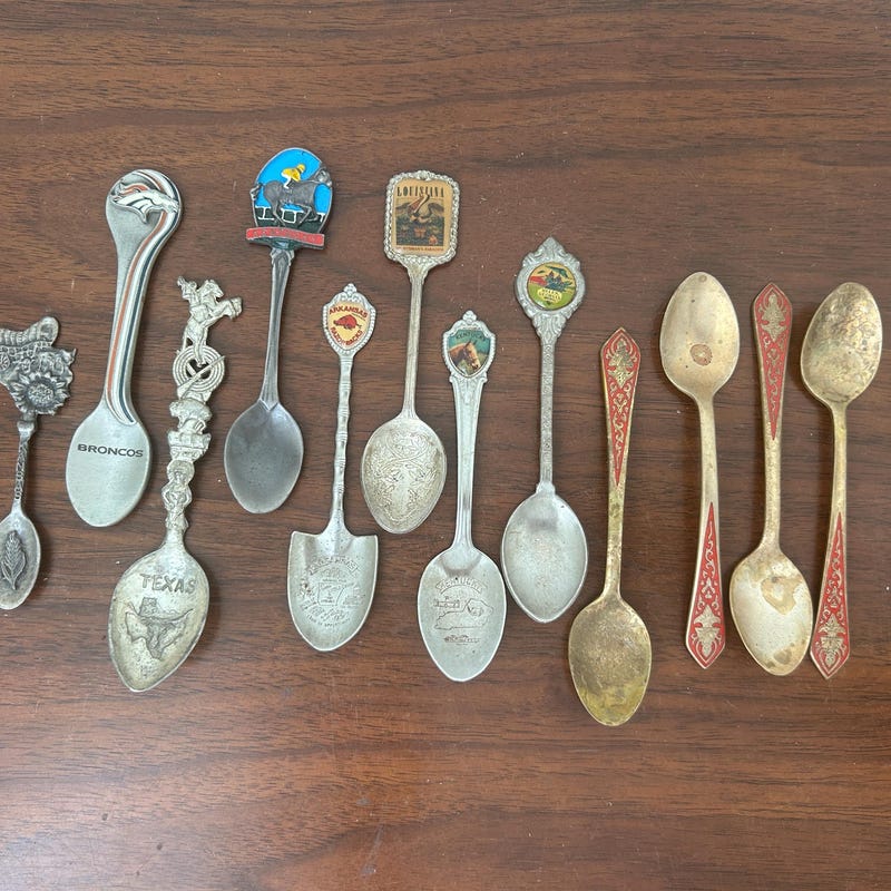 Souvenir Spoons Louisiana - Etsy