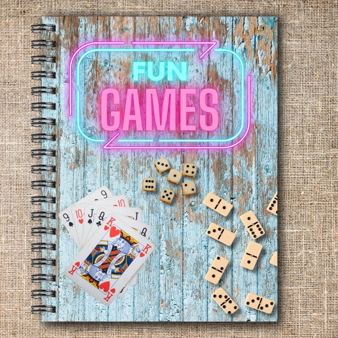 Scorekeeper, Game Score Tracker, Family Game Night, Board Game Book ...