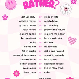 Preppy Games | Who Knows the Birthday Girl Best? | Would She Rather ...