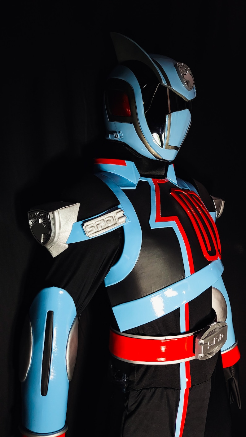 Space Patrol Delta Power Ranger Costume [CUSTOM SIZE] - Complete Full ...