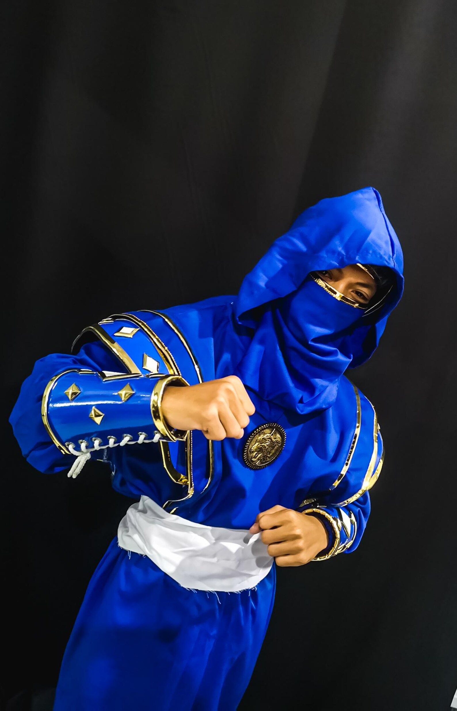 Blue Ninjetti Costume Power Ranger CUSTOM SIZE Full Set - Etsy