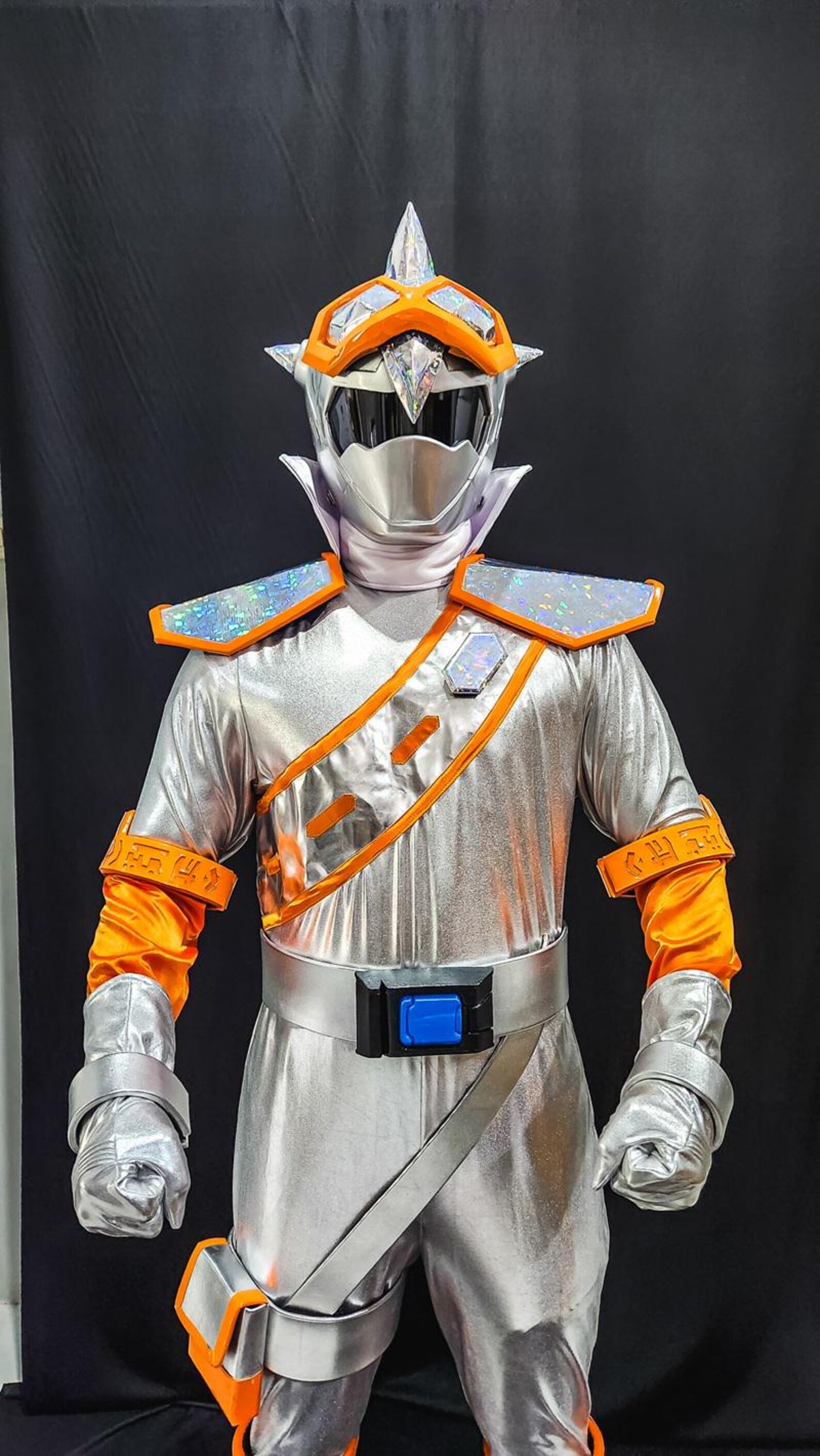 Kiramai Silver Costume Power Rangers [CUSTOM SIZE] - Etsy