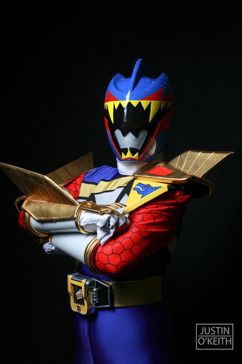 Casco Power Ranger Dino Charge Talon / Deathryuger - Etsy España