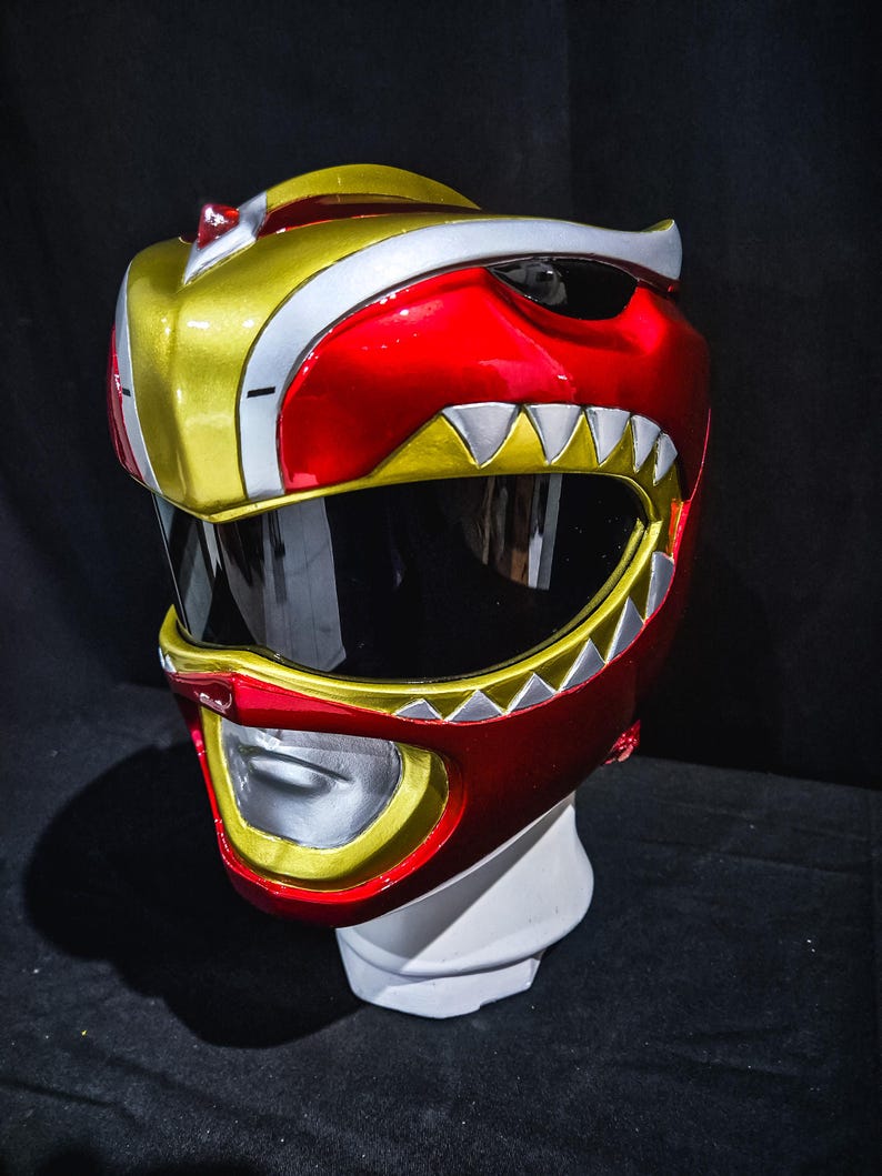 Power Ranger Helmet 5 in 1 Tommy's Ranger [CUSTOM] Design and Size - Etsy