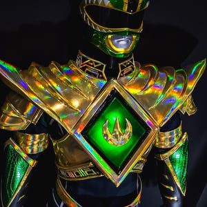 Zeo - Mighty Morphin Green Ranger Costume: CUSTOM SIZE and DESIGN ...
