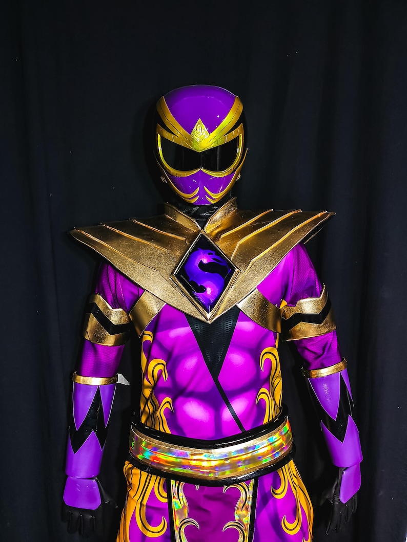 Jungle Furry Purple Power Ranger Costume [CUSTOM SIZE] - Etsy