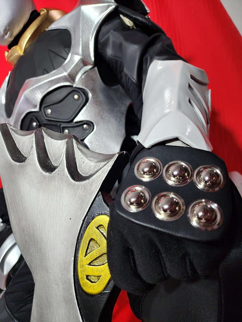 Psycho Ranger Silver Costume From Power Rangers in Space Full Body Set ...