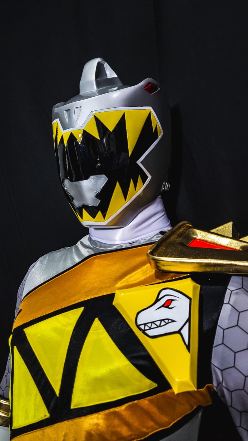 Kyoryuger Silver Ranger Costume: CUSTOM SIZE for Cosplay - Etsy