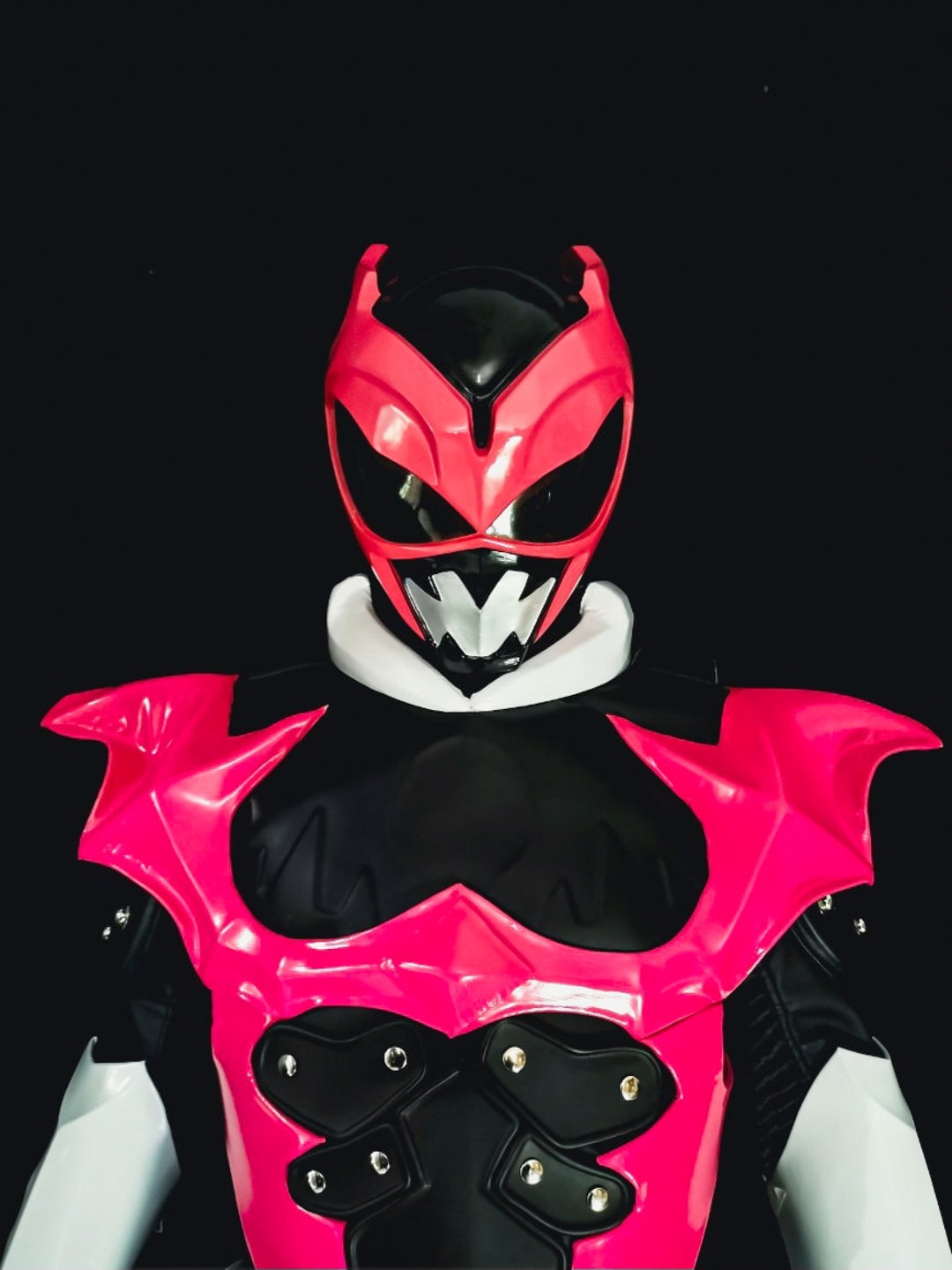 Psycho Ranger Pink ONLY HELMET Custom Size - Etsy