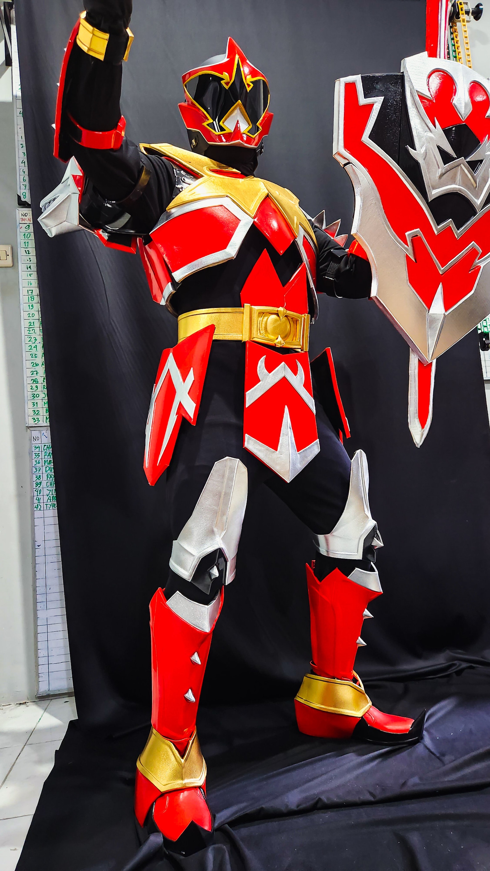 Koragg / Wolfzard Red Full Body Set Costume - Etsy