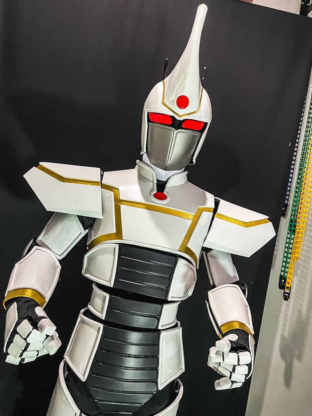 White Battle Borg Costume Full Set Power Rangers [CUSTOM SIZE] - Etsy