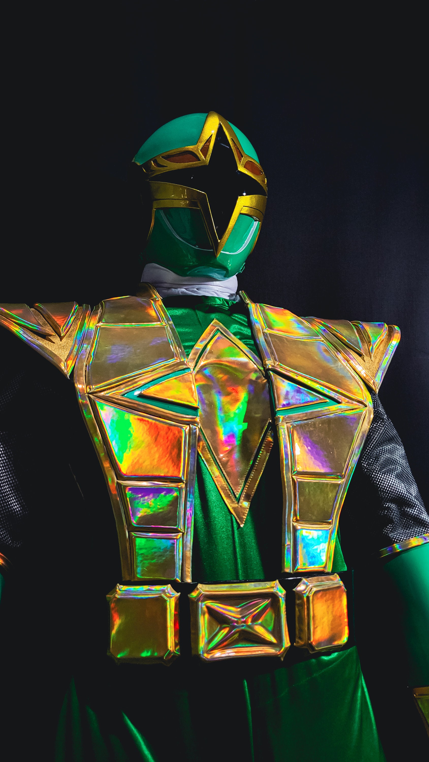 Green Samurai Ranger Ninja Storm Power Ranger Full Body Set Costume - Etsy