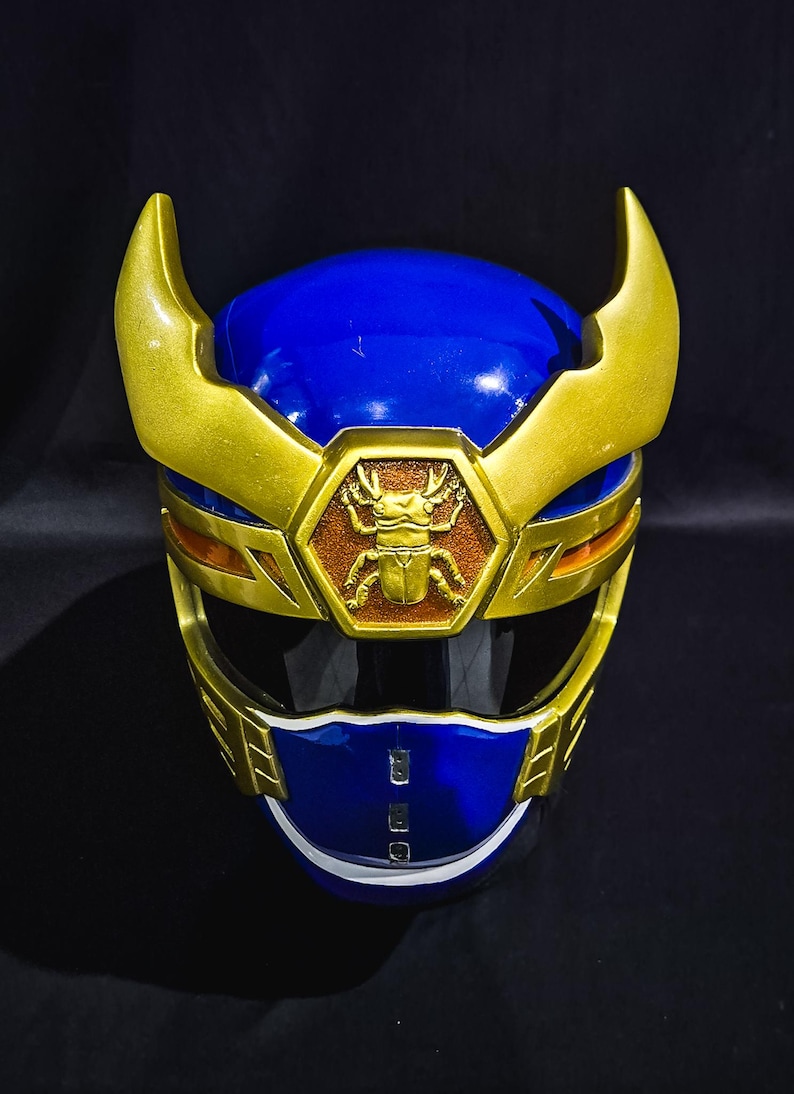 Navy Thunder Power Ranger Helmet - Custom Luxury Replica (few Left!) - Etsy