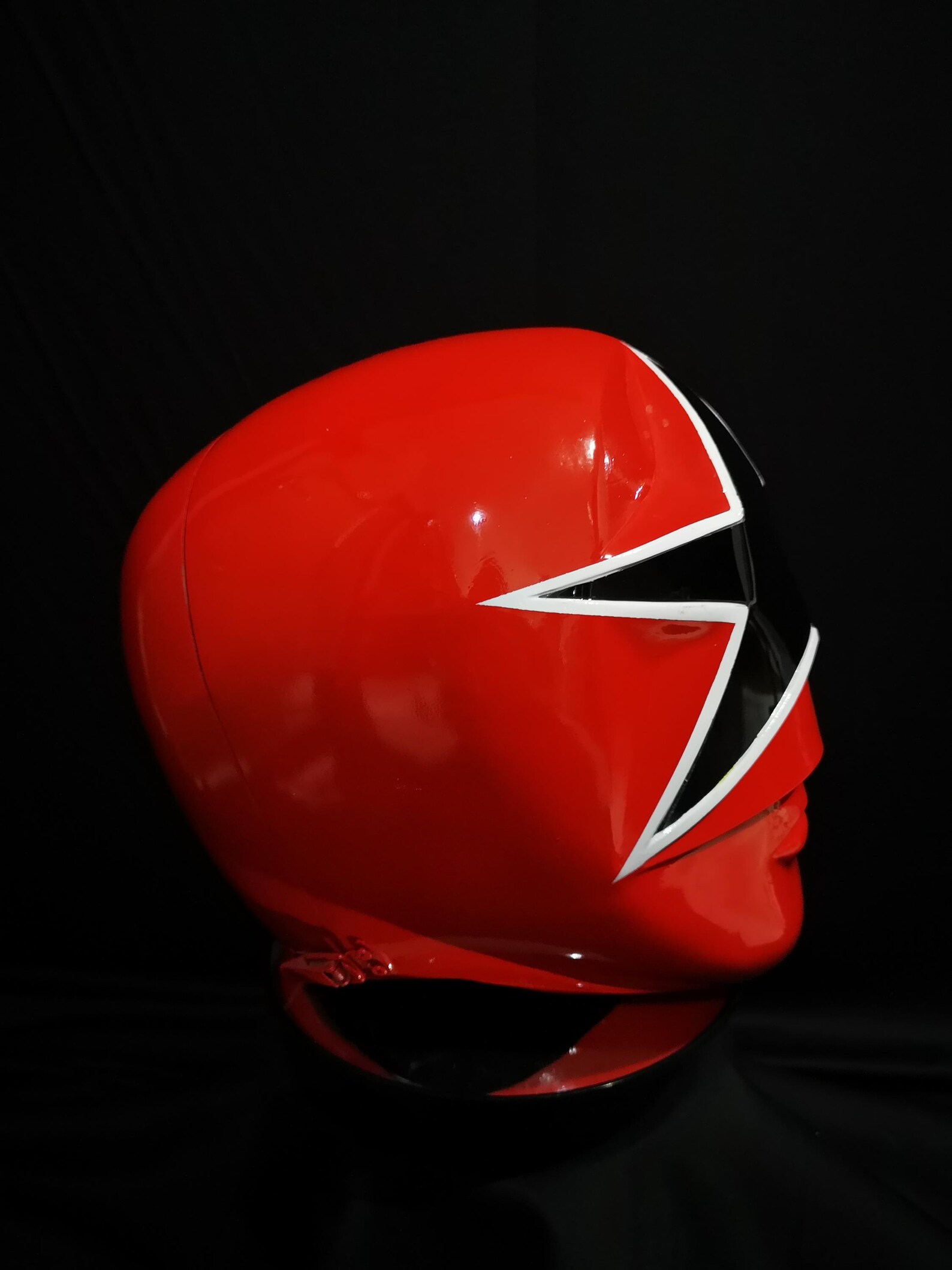 Red Zeo Power Ranger Helmet Only [CUSTOM SIZE] for Cosplay Tokusatsu - Etsy