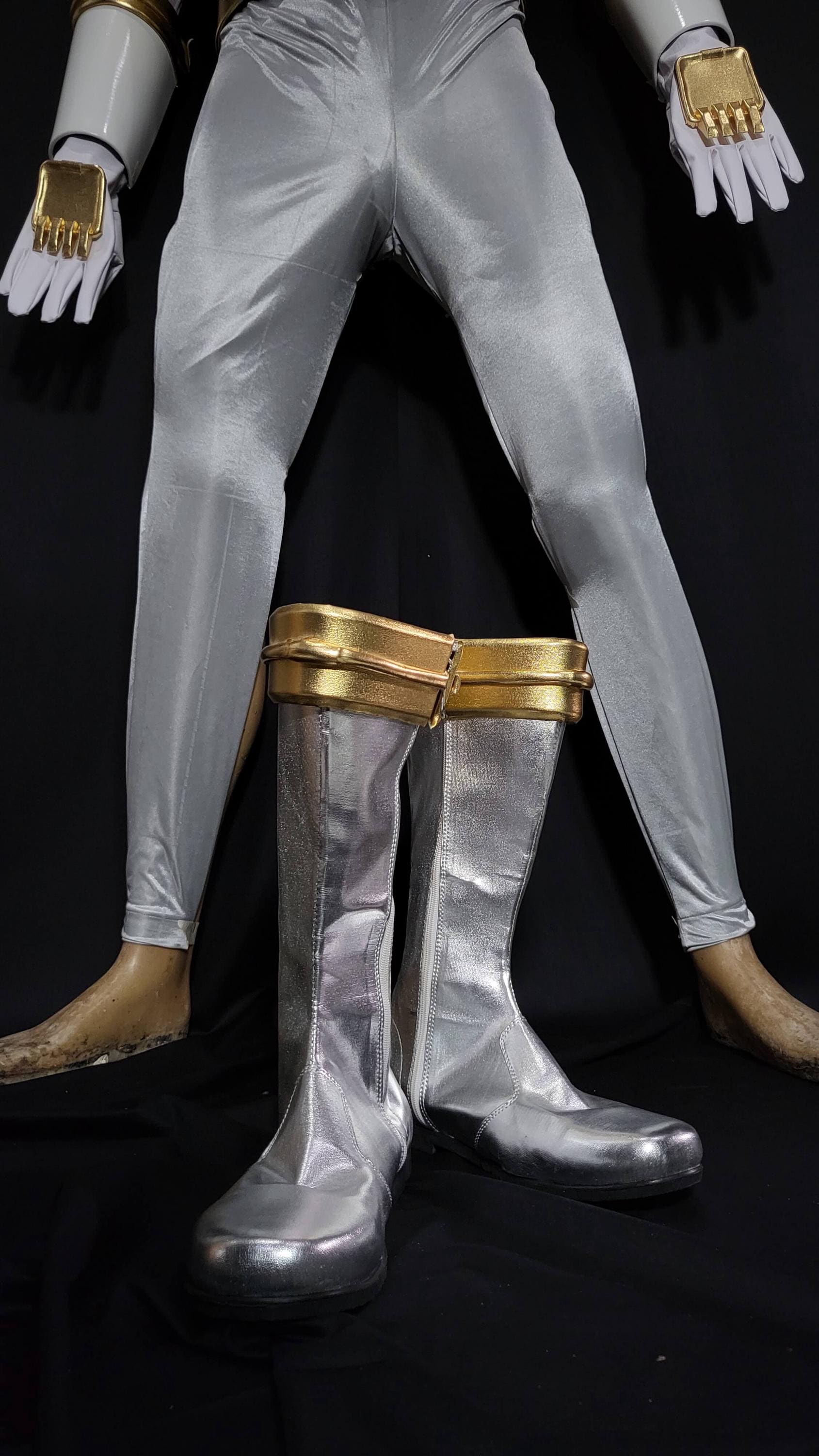 Kyoryuger Silver Ranger Costume: CUSTOM SIZE for Cosplay - Etsy
