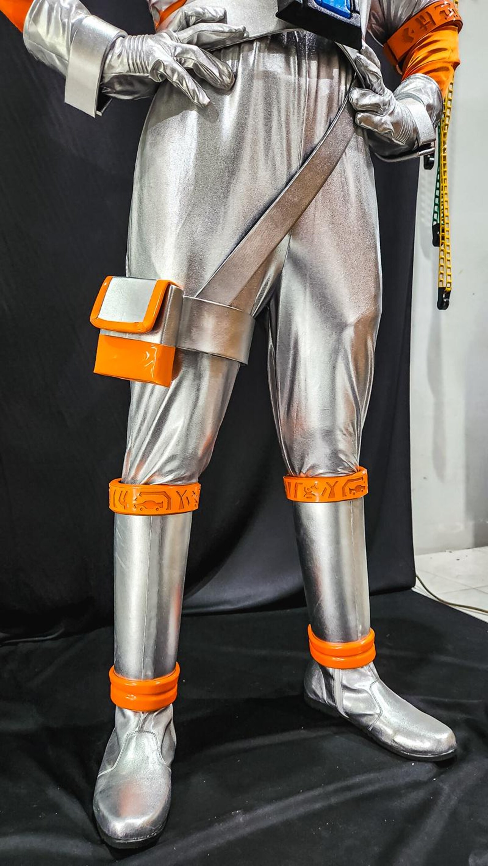 Kiramai Silver Costume Power Rangers [CUSTOM SIZE] - Etsy