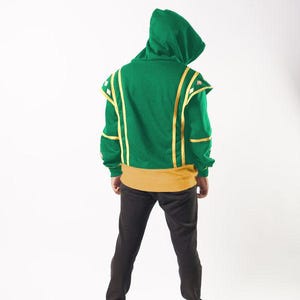 Green Ninjetti Hoodie Power Rangers – Limited Custom Drop for Cosplay ...