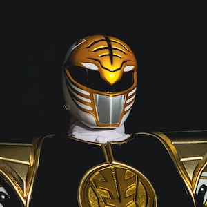 Custom White Tiger Ranger Costume: Handmade Cosplay Armor - Etsy