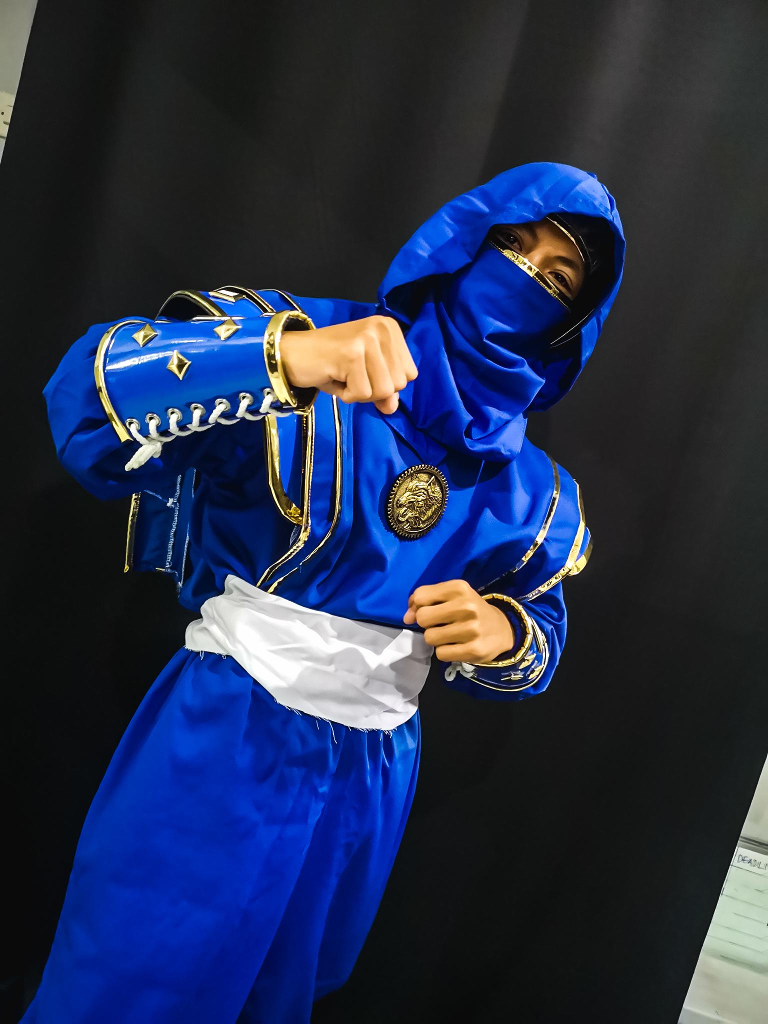 Blue Ninjetti Costume Power Ranger CUSTOM SIZE Full Set - Etsy