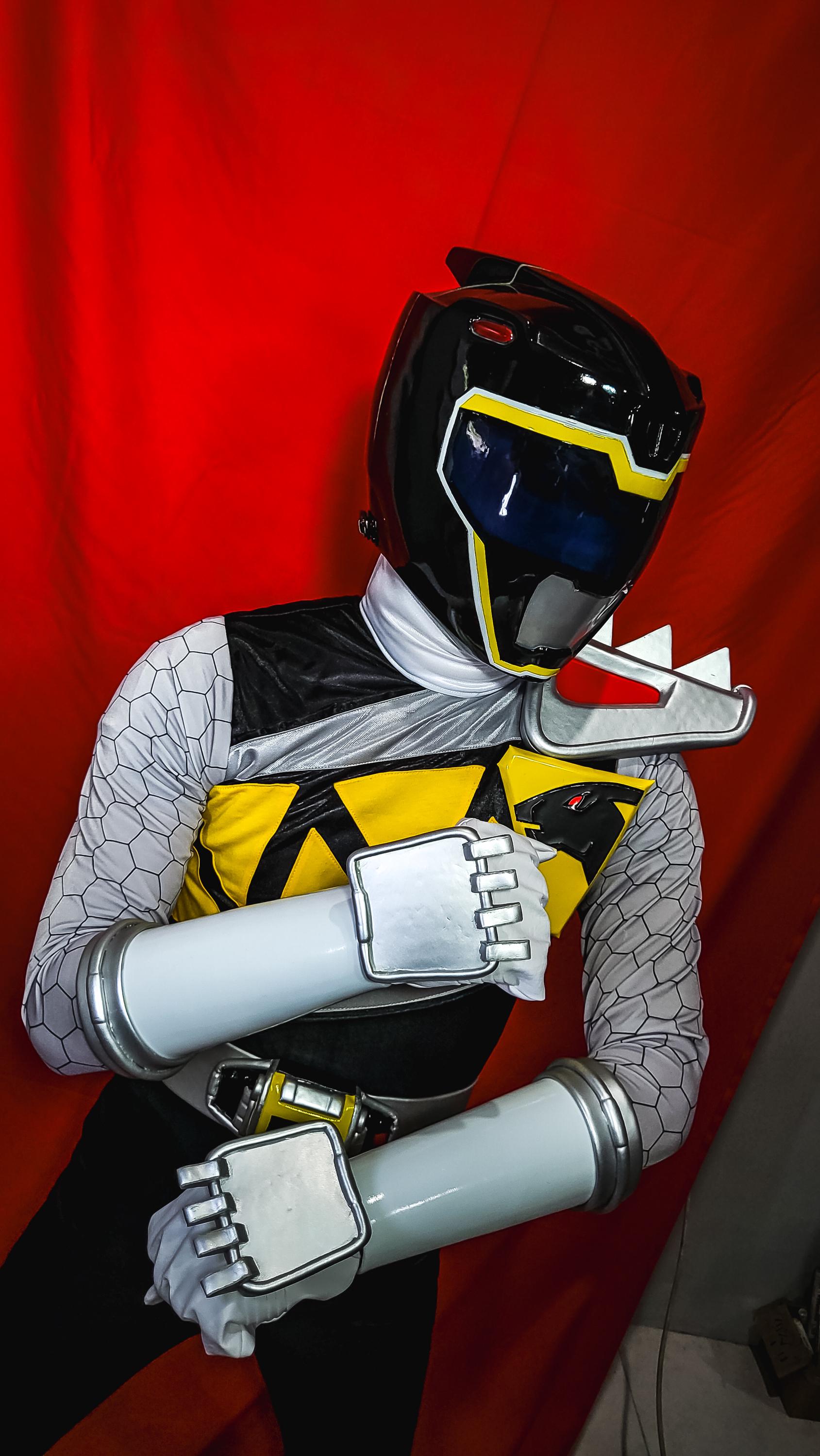 Kyoryuger Black Power Rangers Costume [CUSTOM SIZE] - Etsy
