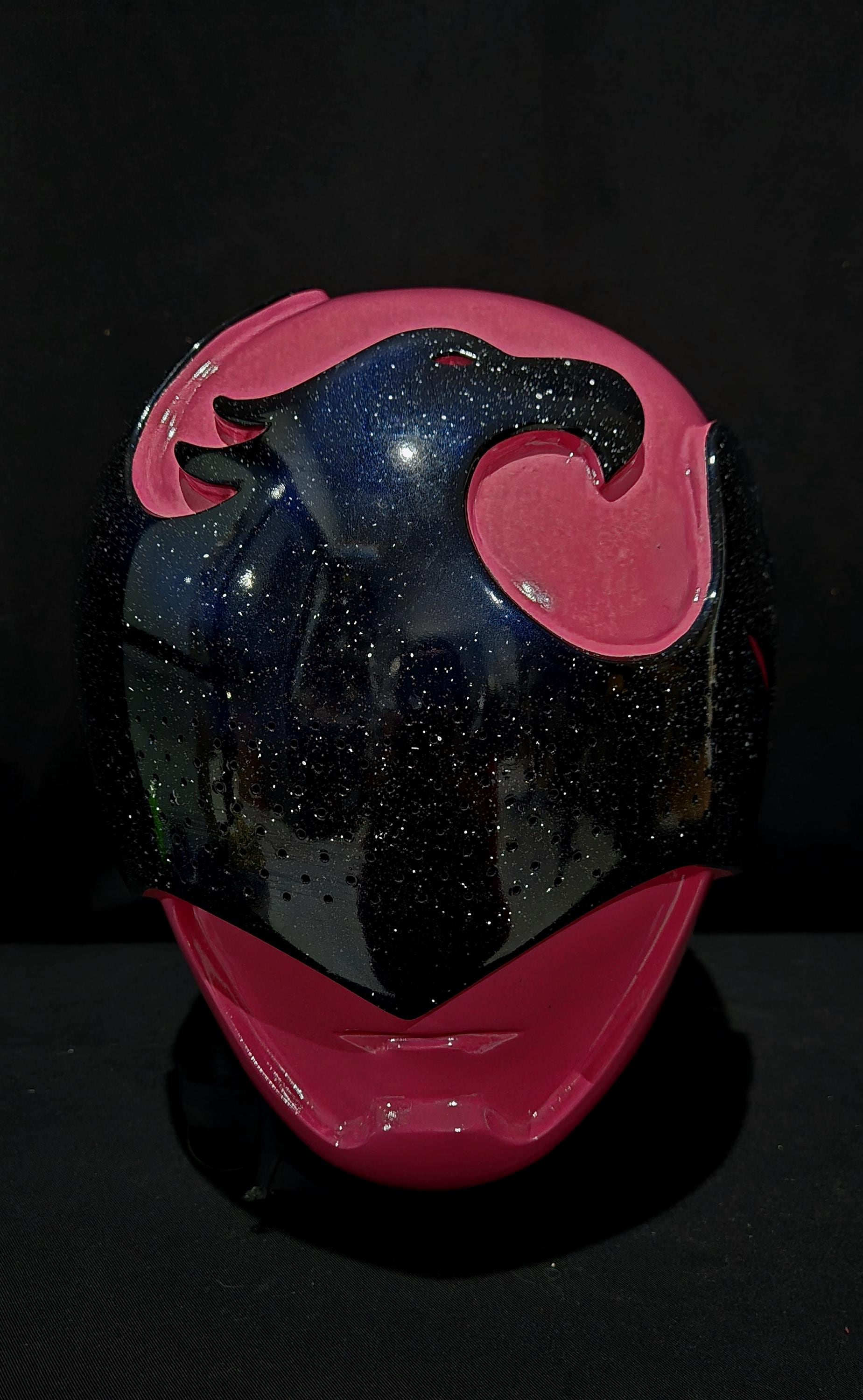 Washi Pink Power Rangers Helmet [CUSTOM SIZE] - Uchu Sentai Kyuuranger ...