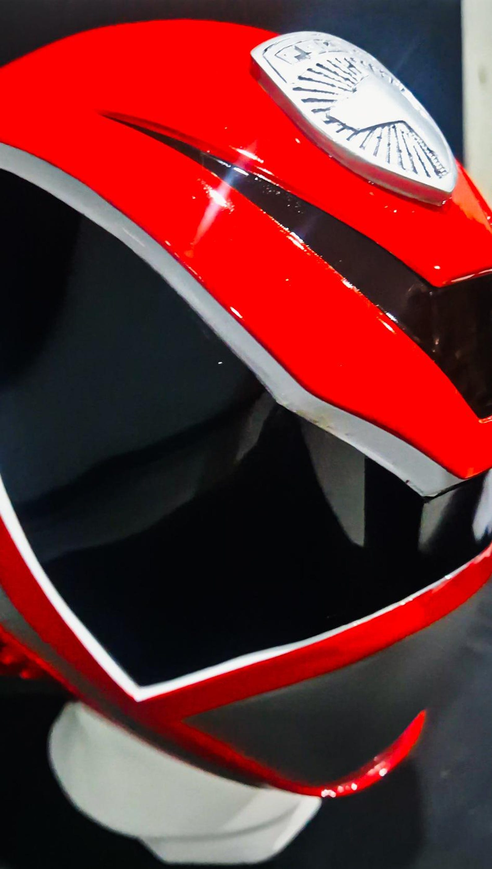 SPD Red Ranger Helmet Wearable for Cosplay Tokusatsu Power Ranger ...
