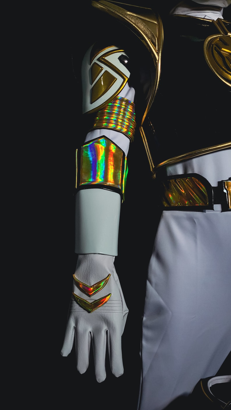 Custom White Tiger Ranger Costume: Handmade Cosplay Armor - Etsy