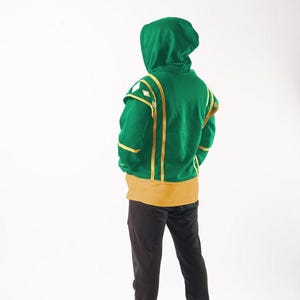 Green Ninjetti Hoodie Power Rangers – Limited Custom Drop for Cosplay ...