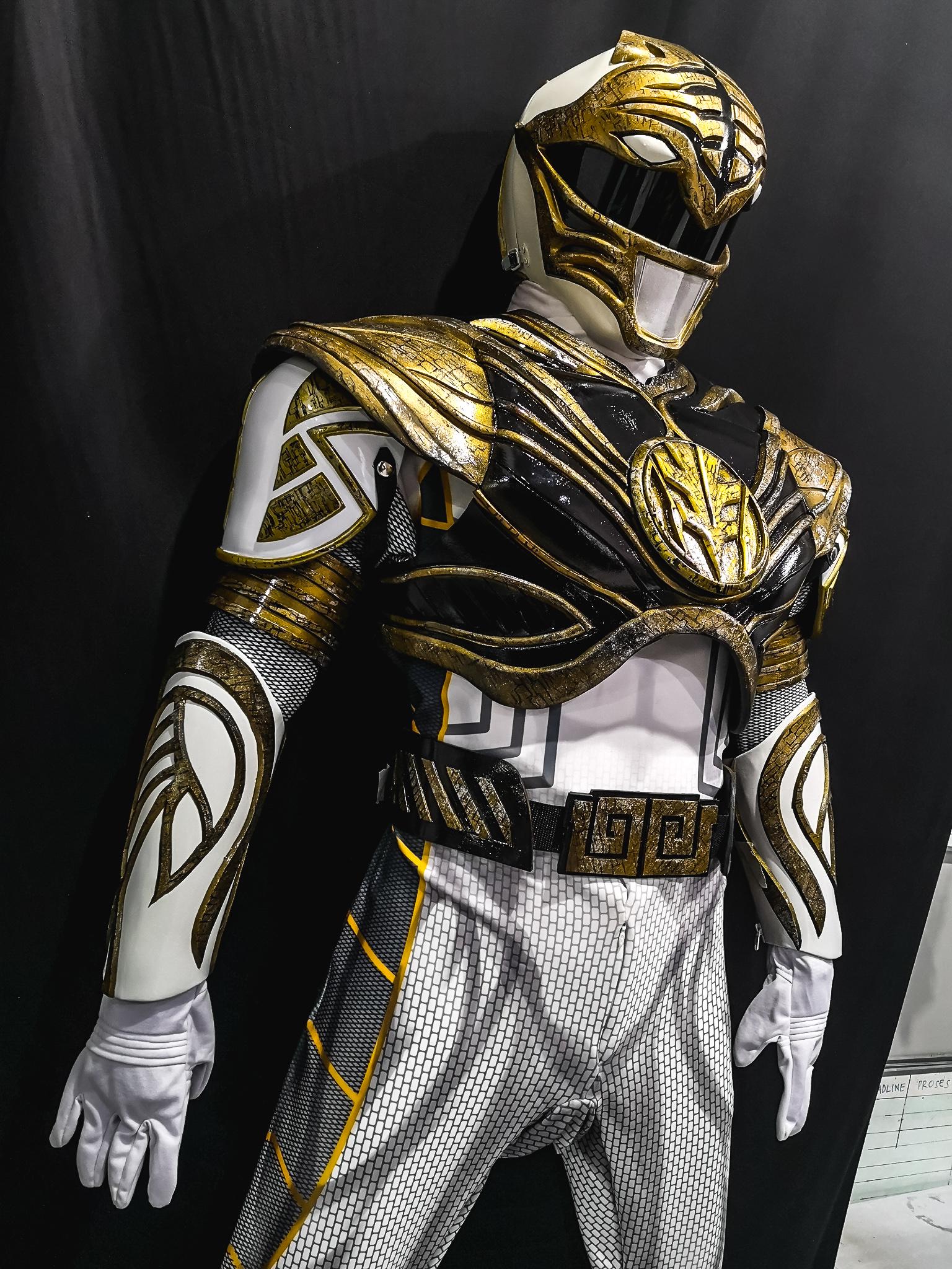 CUSTOM 4 - White Tiger Power Rangers Costume Custom Size & Design for ...