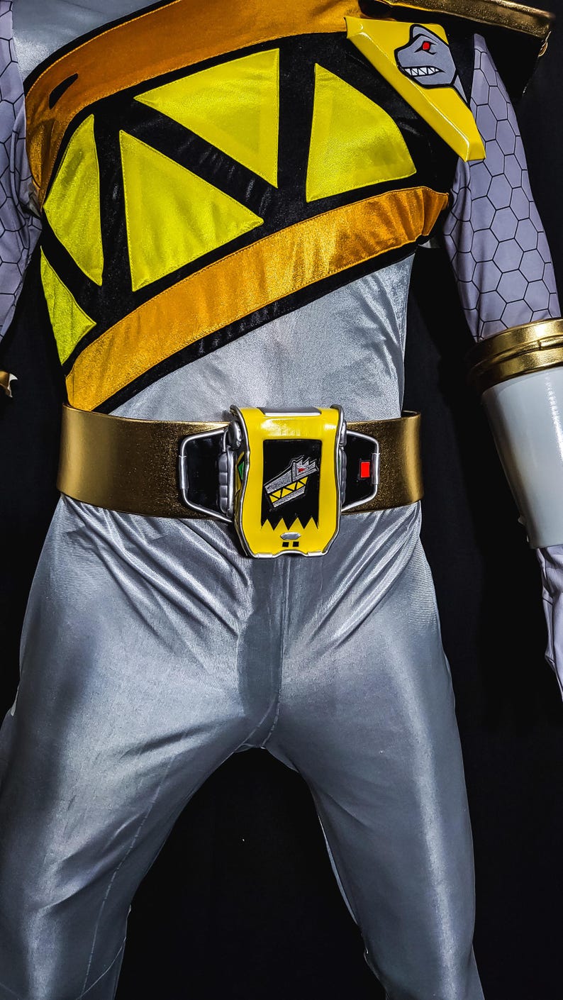 Kyoryuger Silver Ranger Costume: CUSTOM SIZE for Cosplay - Etsy