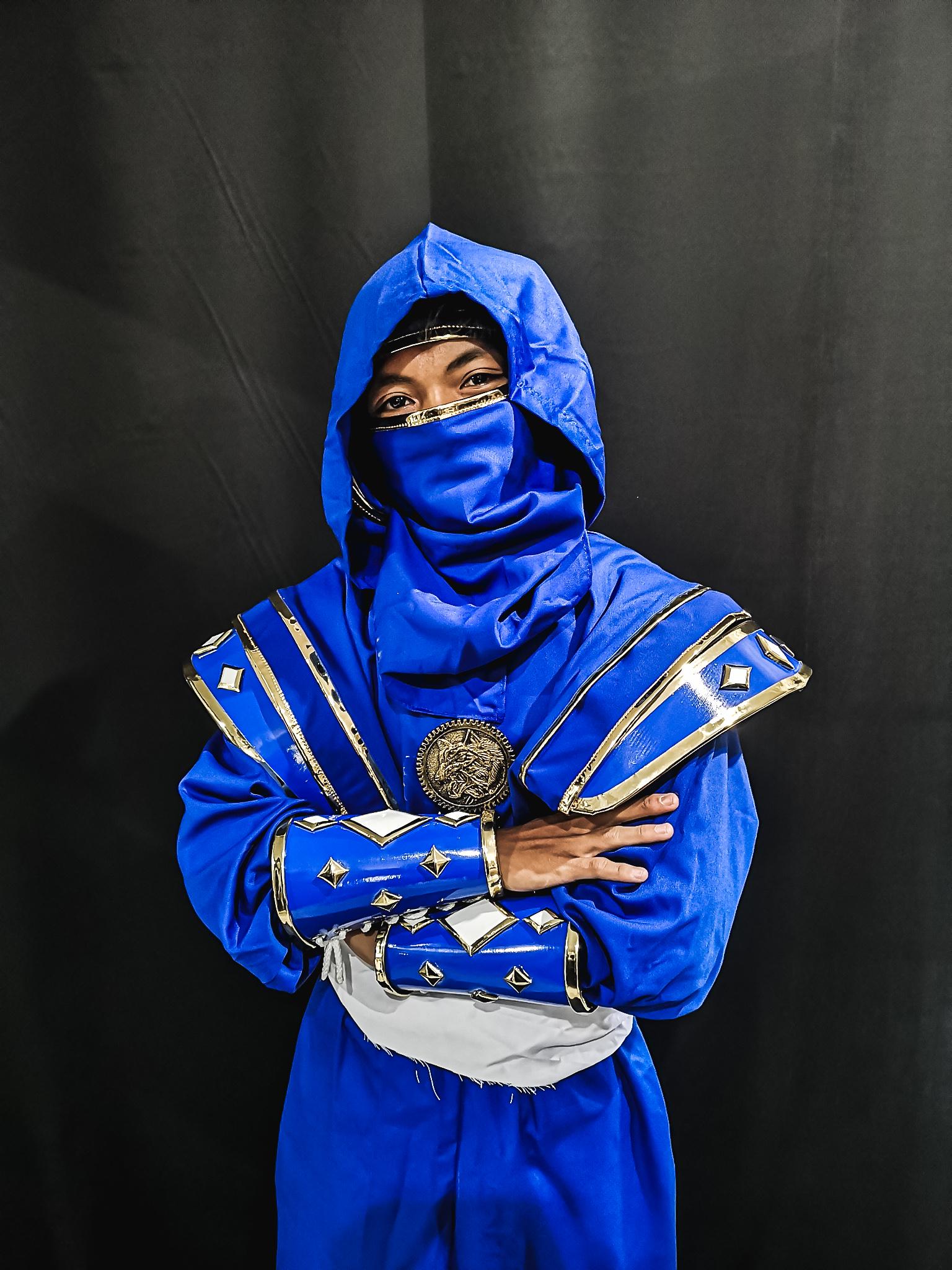 Blue Ninjetti Costume Power Ranger CUSTOM SIZE Full Set - Etsy