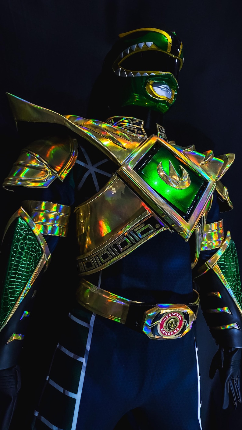 Zeo - Mighty Morphin Green Ranger Costume: CUSTOM SIZE and DESIGN ...