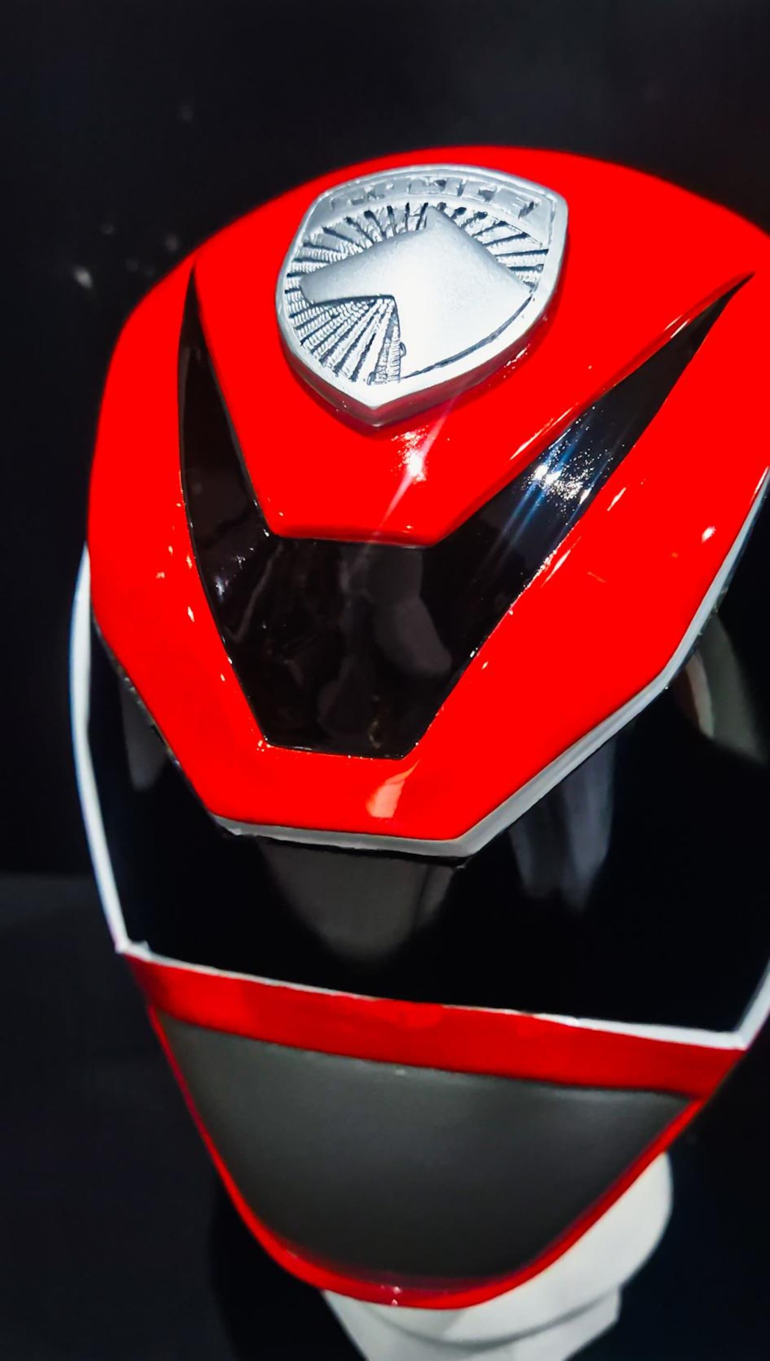SPD Red Ranger Helmet Wearable for Cosplay Tokusatsu Power Ranger ...