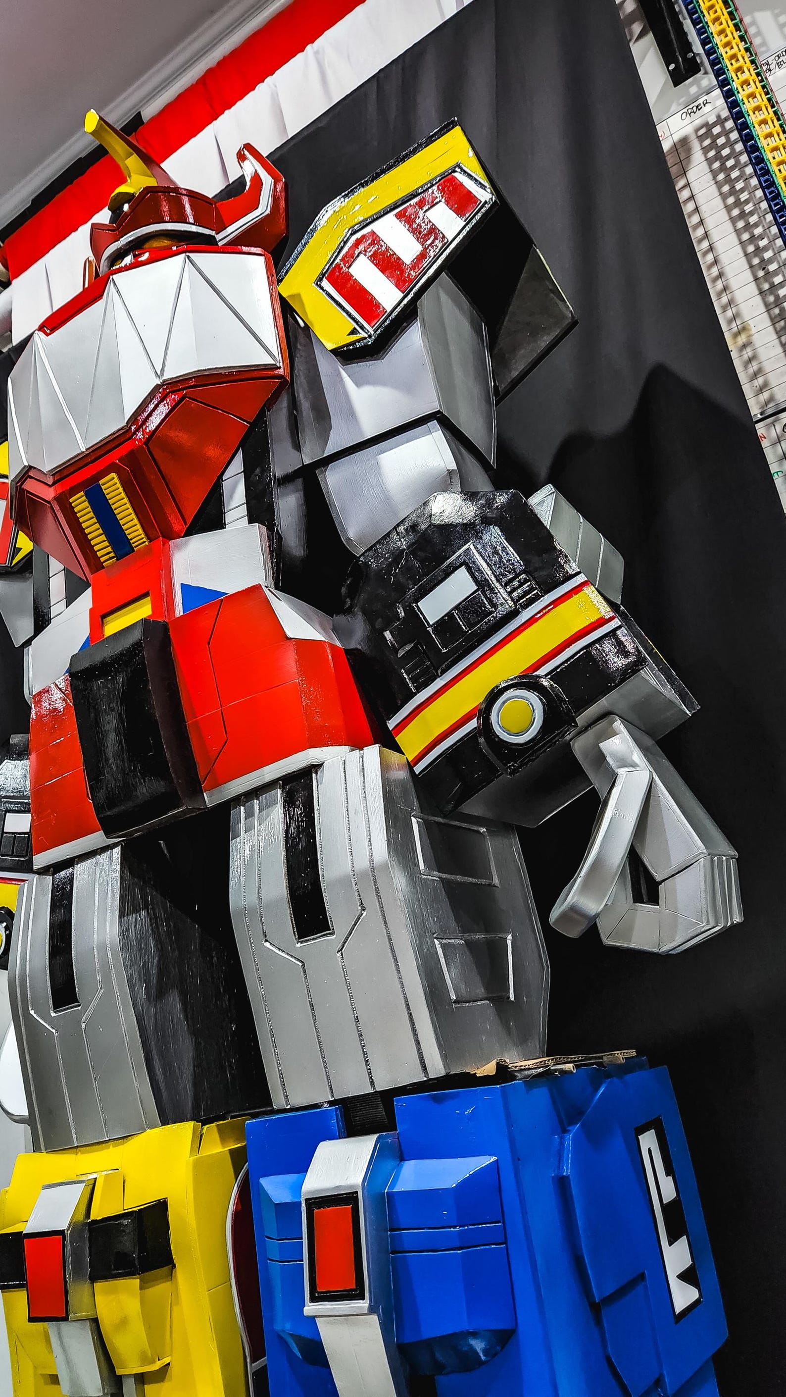 Megazord Costume MMPR Power Rangers [CUSTOME SIZE] - Etsy