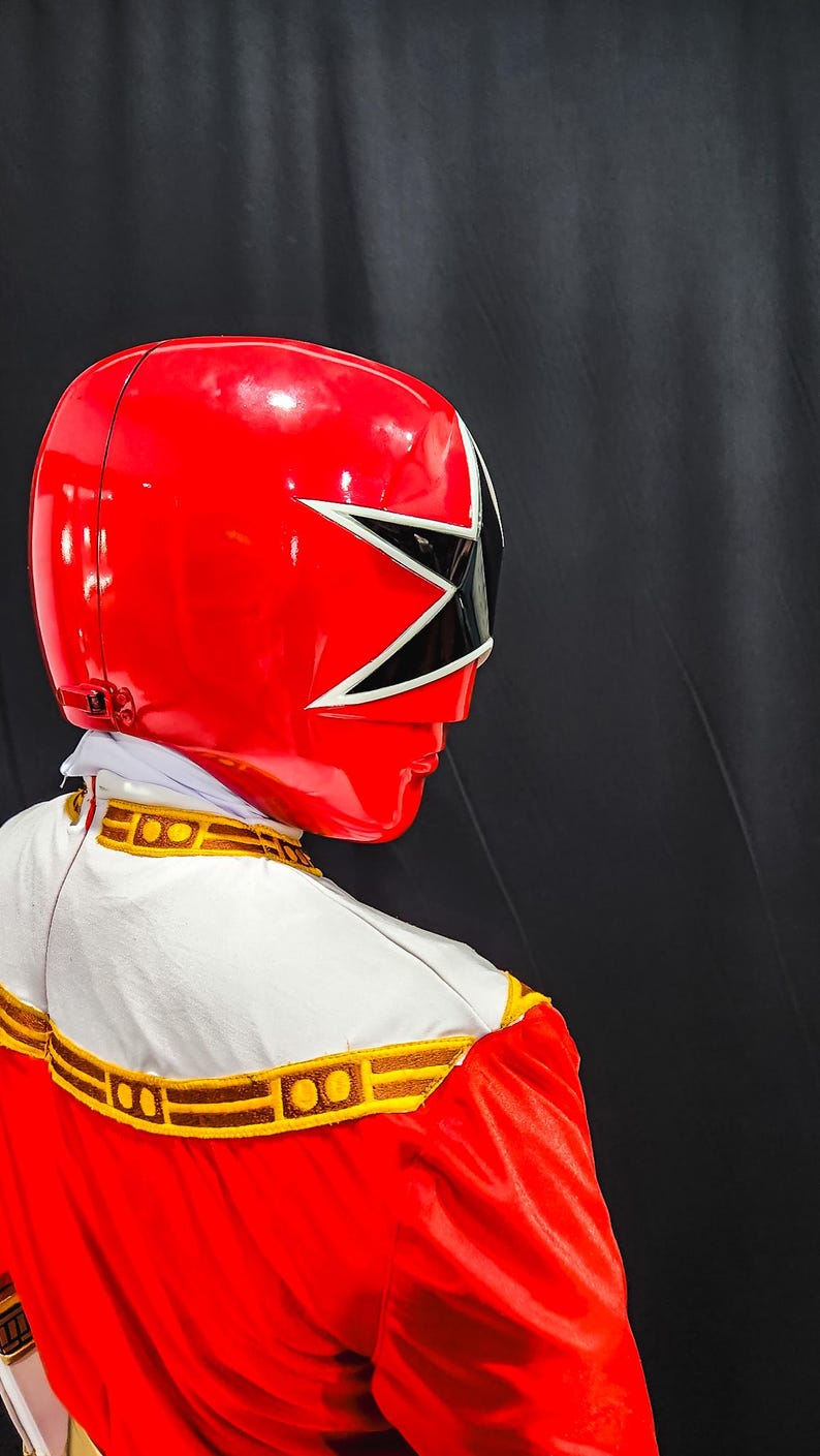 Red Zeo Power Ranger Full Body Set Costume Wearable Suit for Tokusatsu ...
