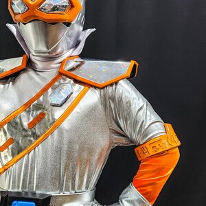 Kiramai Silver Costume Power Rangers [CUSTOM SIZE] - Etsy