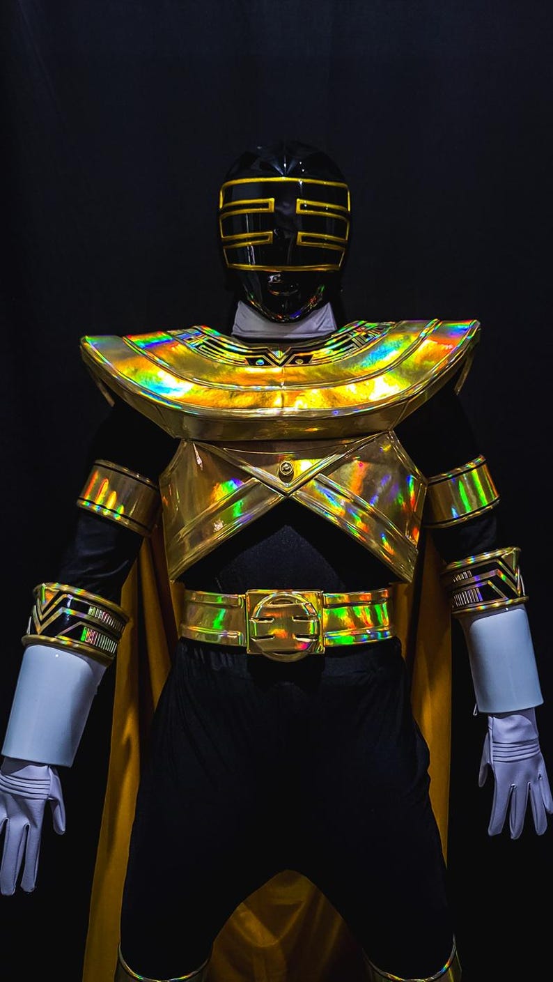 Gold Zeo Ranger King Costume [CUSTOM SIZE] - Etsy