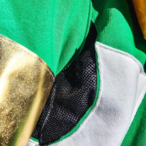 MMPR Green Hoodie Power Ranger [CUSTOM SIZE] - Etsy