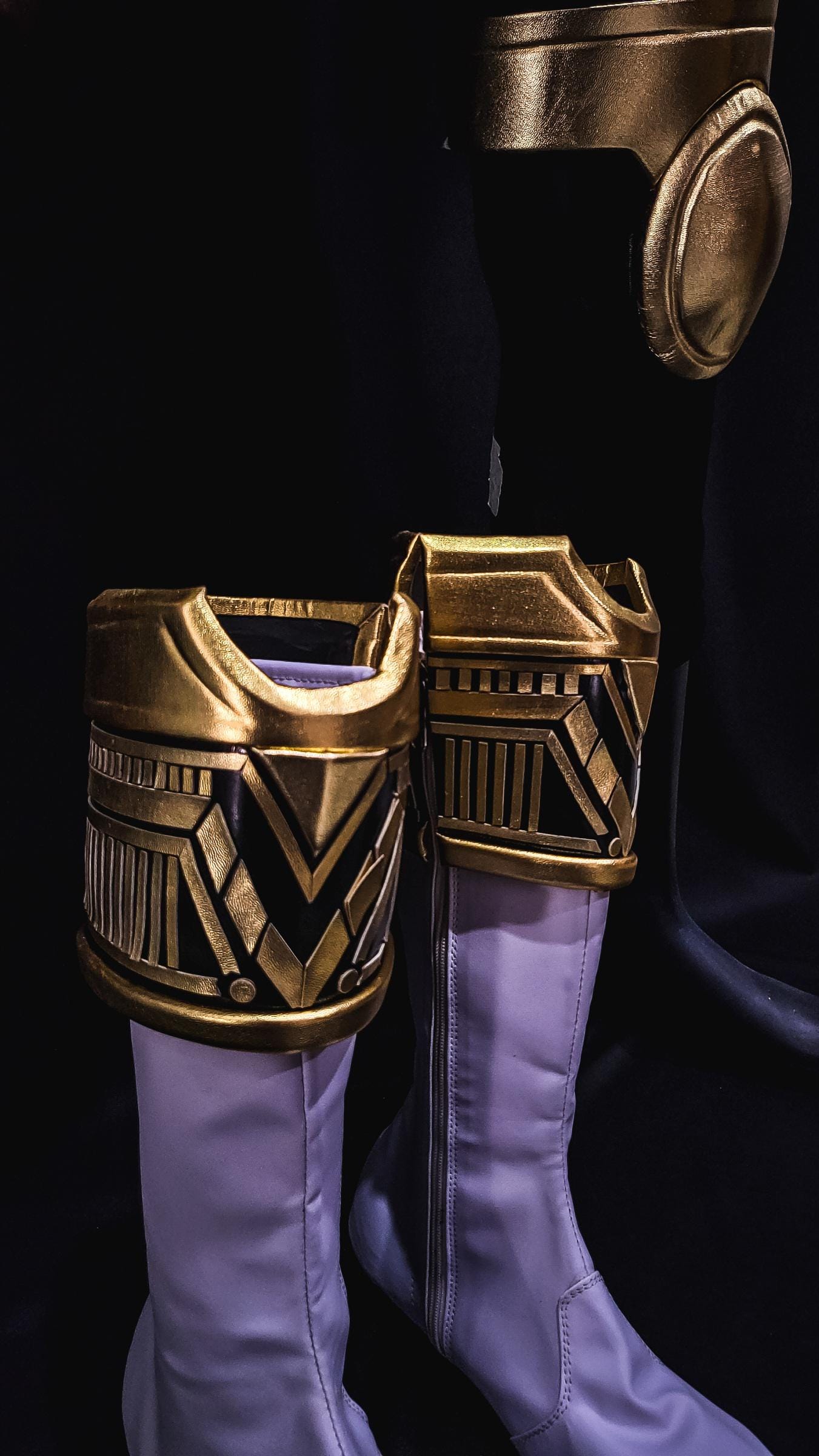 Gold Zeo Ranger Costume: CUSTOM SIZE Full Body Set - Etsy